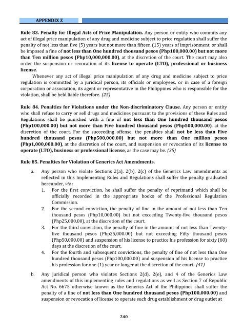 APPENDIX Z e. f. 5th and