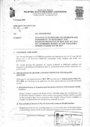 PhilHealth Form CE1 - Philippine Health Insurance Corporation