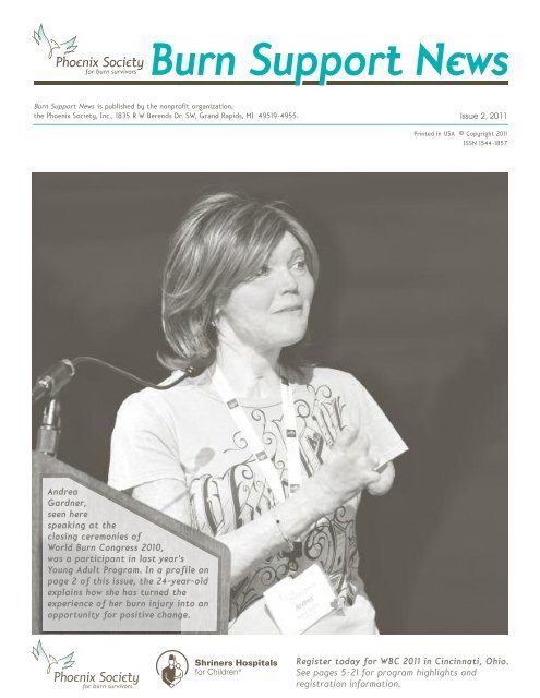 bsn summer 2011 - The Phoenix Society for Burn Survivors, Inc.