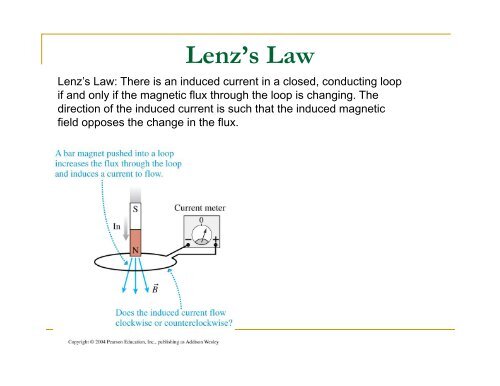 Lenz's Law