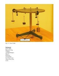 (Sample Lab Report) The Force Table Physics 221 Section 001 ...