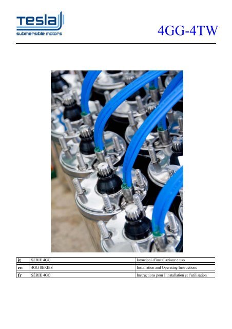 4GG-4TW - DAB Pumps S.p.a.