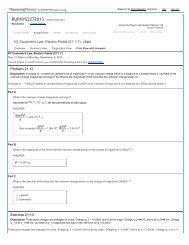 MasteringPhysics: Print View with Answers