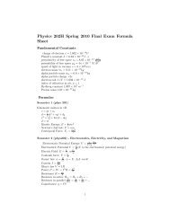 BMAT PHYSICS FORMULA SHEET BY MEDIFY