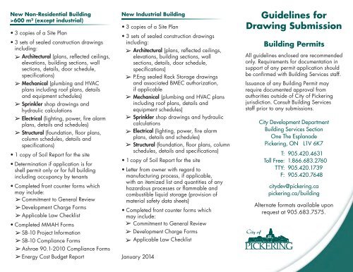 Guidelines for Drawing Submission