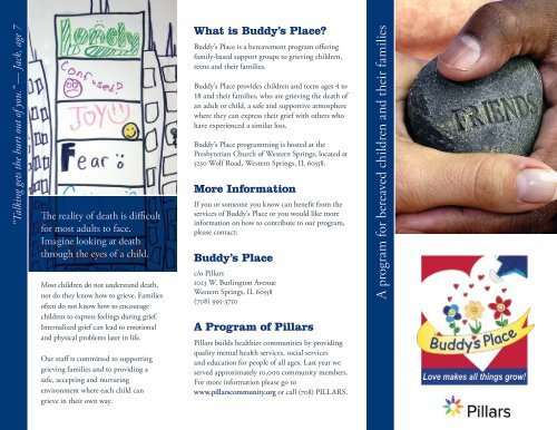 to view our brochure. - Pillars