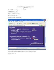 Crystalio II Brochure - Pixel Magic Systems Ltd