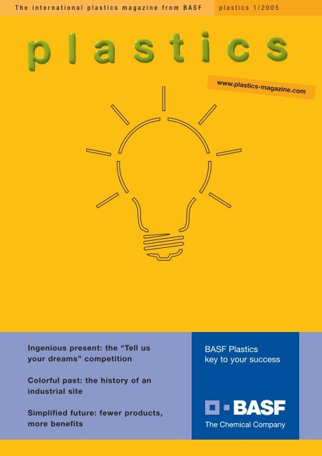 Plastics 1/2005_e - BASF Plastics Portal