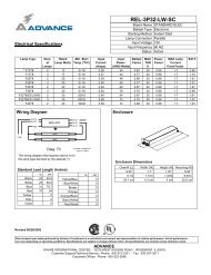 Cut Sheet - Platt Electric Supply