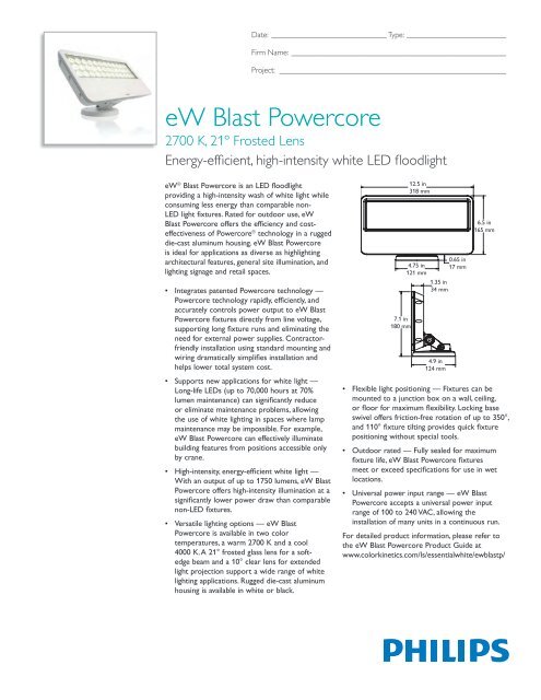 Cut Sheet - Platt Electric Supply
