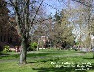 PLU Campus Map - Pacific Lutheran University