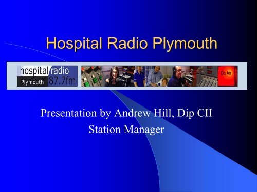 Hospital Radio Plymouth - Plymouth Hospitals NHS Trust