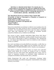 Hotuba ya Mgeni Rasmi Eng. Bonaventure Baya ... - Uwaba.or.tz