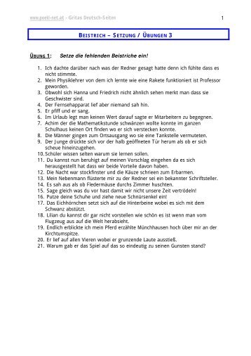 F oder V / Übungen Nr