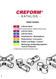 creform esd metal joint components â 28mm