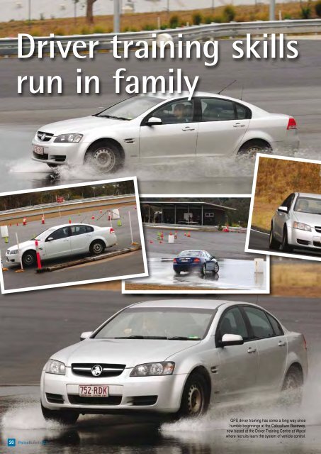 Driver training skills run in family - Queensland Police Service