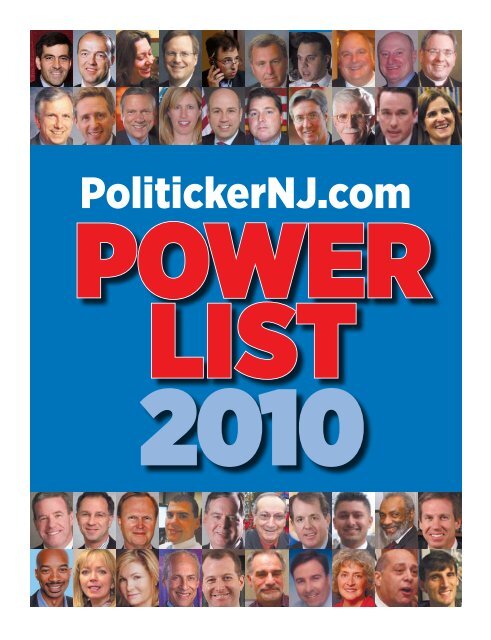 to download the 2010 power list - PolitickerNJ.com