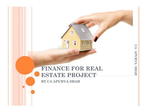 FINANCE FOR REAL ESTATE PROJECT