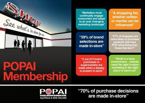 POPAI Membership - POPAI Australia & New Zealand