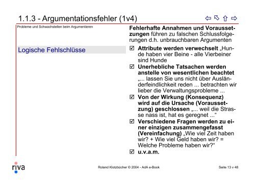 1.1.2 - Argumentationsstr