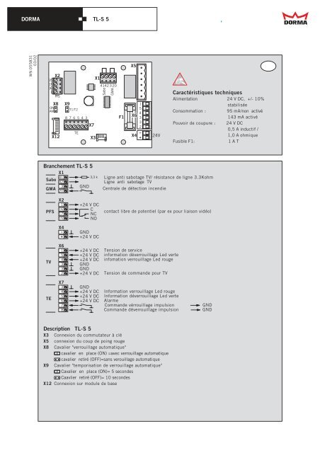 Notice d'installation - LBA Thivel