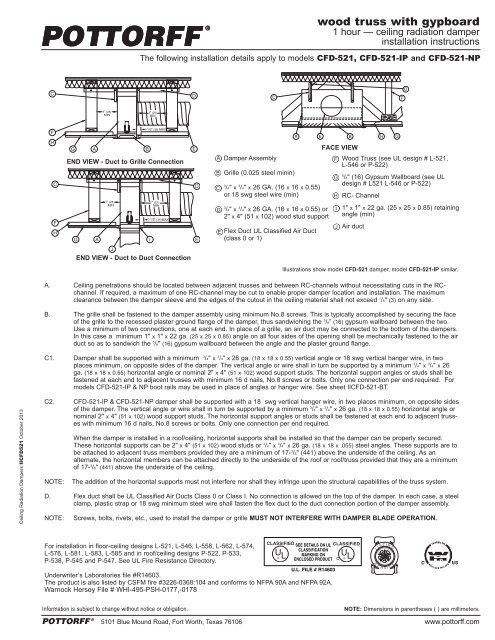 Pottorff CFD Instruction pages