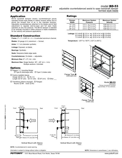 model BD-53 - Pottorff