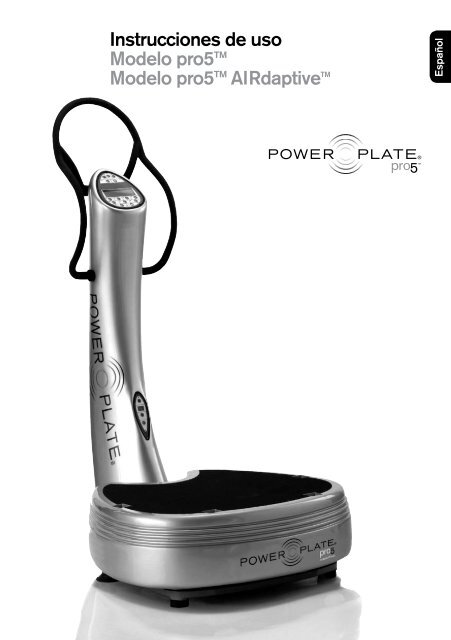 Manual de Usuario - Power Plate
