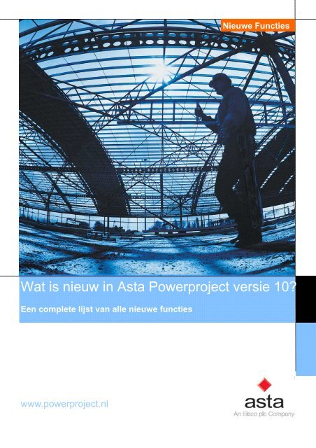 Alle nieuwe functies in Asta Powerproject versie 10