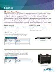 XR SERIES - Primex Wireless