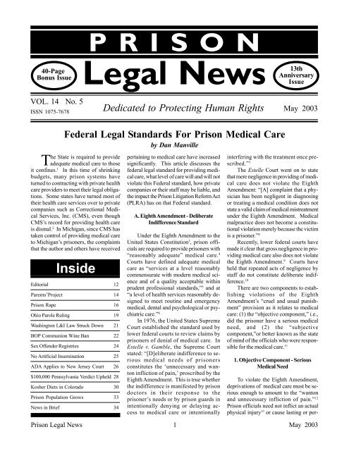 Prison Legal News