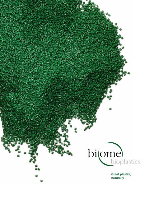 Biome Bioplastics Brochure