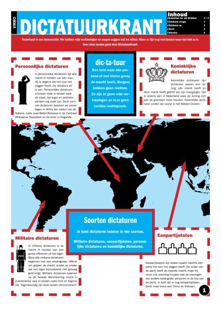 Dictatuur Regering Voorbeelden