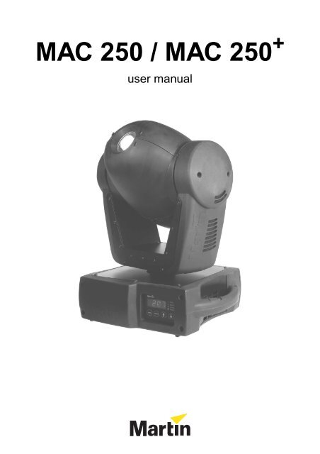 MAC 250 / MAC 250 - STEP