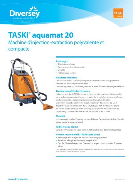 TASKI® aquamat 20