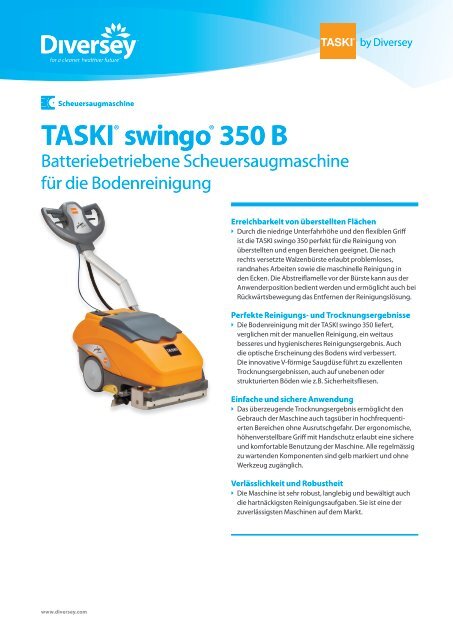 TASKI® swingo® 350 B