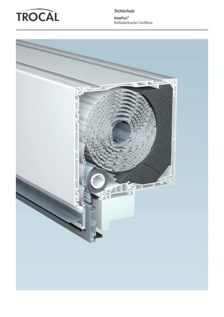 TROCAL Rolladenkasten VariNova - profine KompetenzCenter