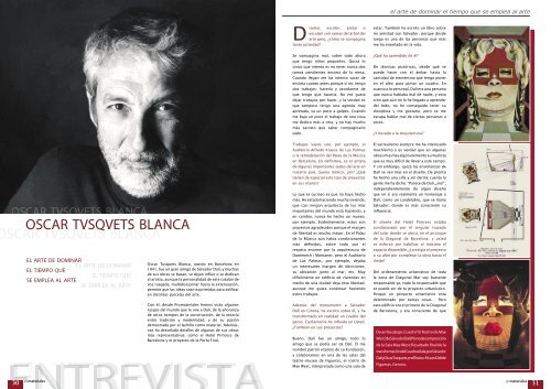 reportaje completo en pdf - Promateriales