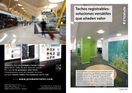 reportaje completo en pdf - Promateriales