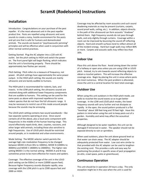 ScramX (Rodelsonix) Instructions - Promolife