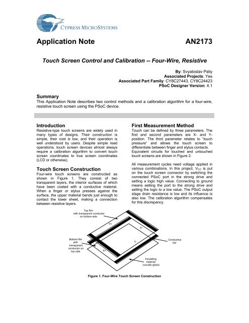 Application Note AN2173 - Bitbucket