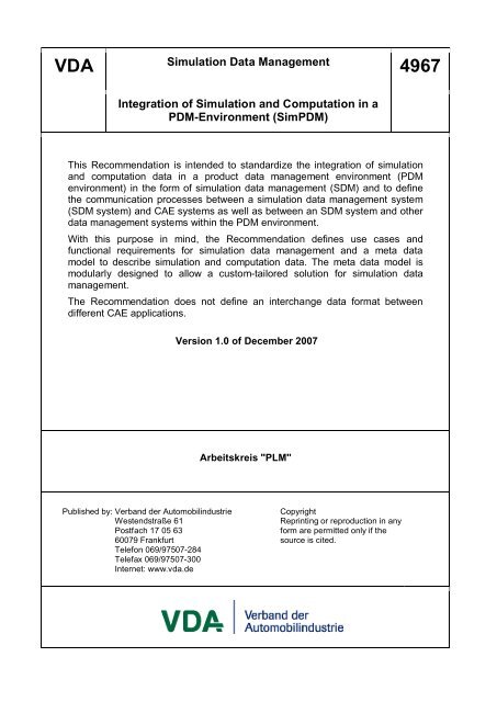 VDA 4967 - ProSTEP iViP