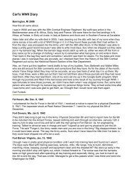 MILITARY INTELLIGENCE - VI Corps Combat Engineers WWII