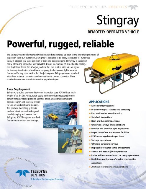 Stingray ROV