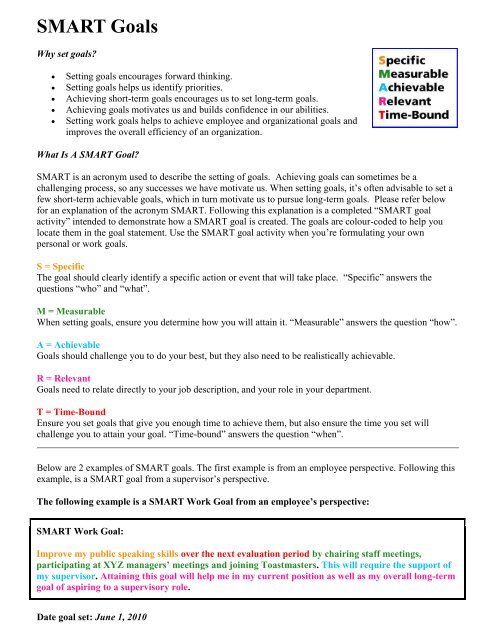 Literacy The Beginning Goal Setting For Managers Examples On Time Sculptor Lilac