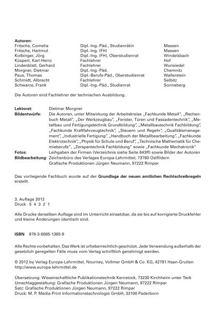 Autoren: Fritsche, Cornel