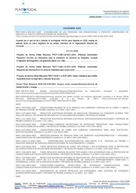 1 PROYECTO de Norma Oficial Mexicana PROY-NOM-030-SSA2