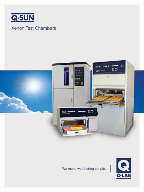 Xenon Test Chambers - Q-Lab