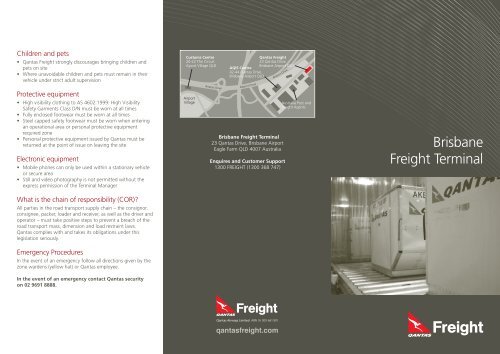 Brisbane Freight Terminal - Qantas