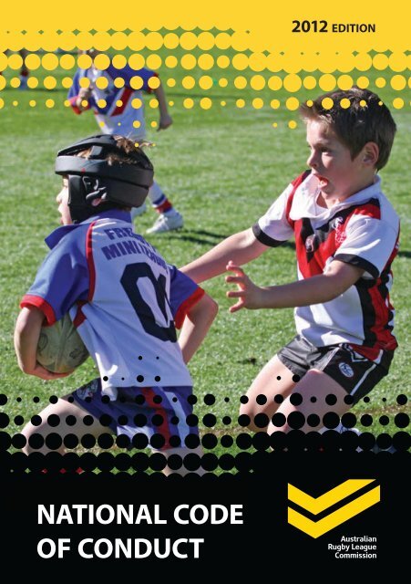 NATIONAL CODE OF CONDUCT - QRL